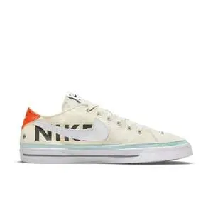 Nike Court Legacy Cnvs Low Top Sneakers - Creamyellow