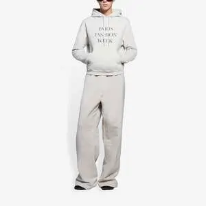 Balenciaga Shrunk Hooded Sweatshirt