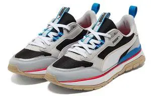 PUMA R78 Trek Low Top Sneakers - Gray/black/blue