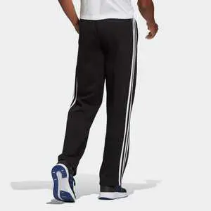 Adidas Classic Straight Casual Sports Knit Long Pants/trousers Black - Multi-color
