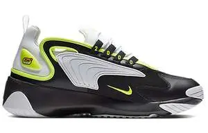 Nike Zoom 2k Athletic Sneakers - Black/volt-white