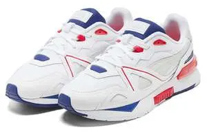 PUMA Mirage Mox Core Lace-up Sneakers - White/red/blue