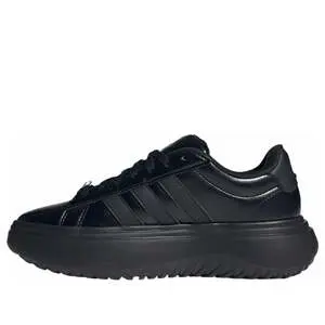 Adidas Grand Court Platform Sneakers - Black