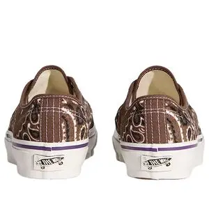 VANS Premium Authentic "brown Purple White" Sneakers - Brown/purple/white