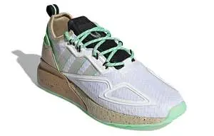 Adidas Star Wars X Zx 2k Boost 'mudhorn' Sneakers - Cloud White/glory Mint/core Black