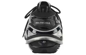 Balenciaga Tyrex Sport Shoes - Black/grey