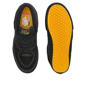 VANS Skate Half Cab Sneakers - Black/mustard Yellow