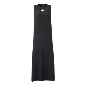 Adidas One-piece Sleeveless Maxi Dress - Black