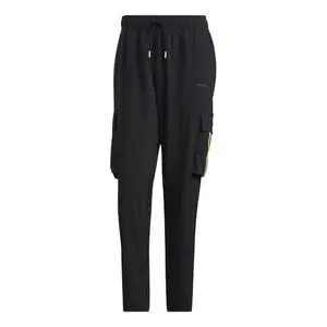 Adidas Neo Sw Lw 3s Tp Leisure Pocket Sports Stripe Trousers - Black