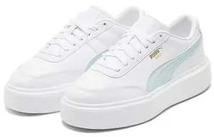 PUMA Oslo Maja Platform Sneakers - White/blue