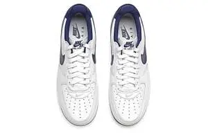 Nike Force 1 Low Qs 'nai-ke' Sneakers - Blue/white