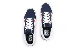 VANS Old Skool Comfycush Sneakers - White/red/blue