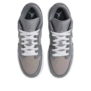 JORDAN 1 Low Se "grey - Grey/white