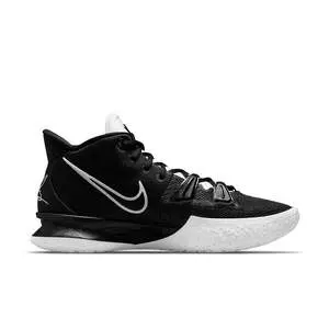 Nike Kyrie 7 Tb Mid Top Basketball Sneakers - Black/white