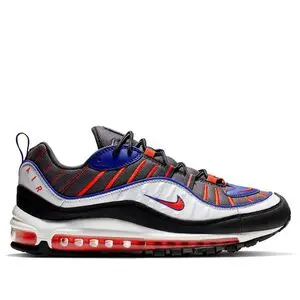 Nike Max 98 'phoenix' Athletic Sneakers - Blue/orange/dark Grey