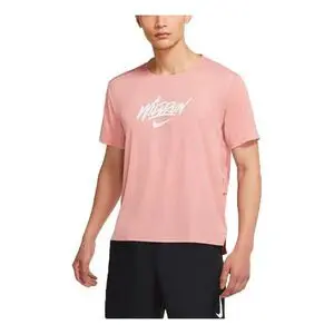 Nike Rise 365 Wild Run Short Sleeve - Pink