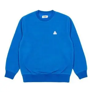 PALACE Fw21 Ultimo Polar Fleece Sofar Crew Classic Sweatshirt - Blue