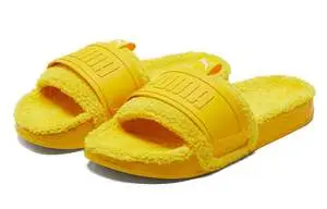 PUMA Leadcat Ylm Slide Plush Fur Slippers