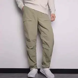 CONVERSE Solid Color Woven Straight-leg Casual Pants