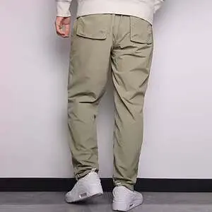 CONVERSE Solid Color Woven Straight-leg Casual Pants