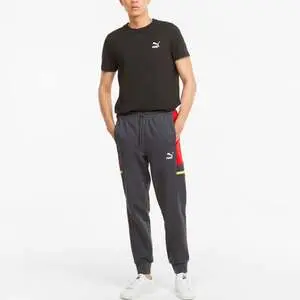 PUMA Logo Tape Pants 'grey