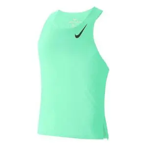 Nike Aeroswift Breathable Training Sports Running Vest - Green