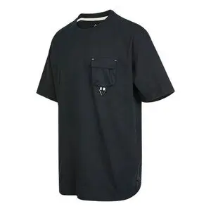 CONVERSE Go Outdoor Oversized Pocket T-shirt Asia Sizing - Black