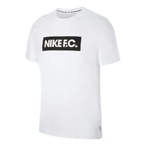 Nike Fc T-shirt 'white - White/black