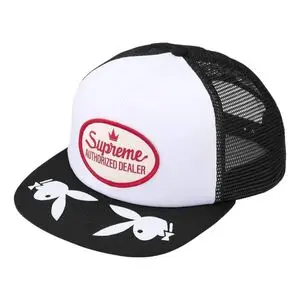 Supreme X Playboy Mesh Back 5-panel - Black