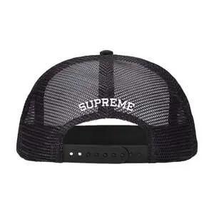 Supreme X Playboy Mesh Back 5-panel - Black