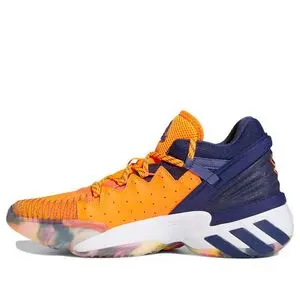 Adidas Adidas D.O.N. Issue #2 "Signal Orange" Sneakers Yellow/blue