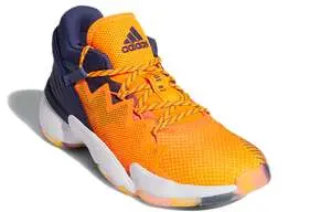 Adidas D.o.n. Issue #2 "signal Orange" Sneakers - Yellow/blue