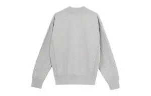 Nike Trend Capsule Series Logo Embroidered Sports Round Neck Pullover - Light Grey