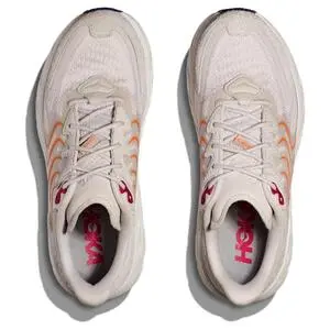 Hoka One One Vibrant Bloom Clifton Ls Sneakers - Grey/orange