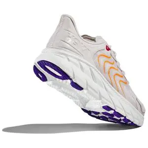 Hoka One One Vibrant Bloom Clifton Ls Sneakers - Grey/orange