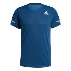 Adidas Elevate Train T Reflective Short Sleeve T-shirt - Blue