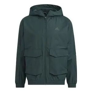 Adidas Logo Hooded Jacket