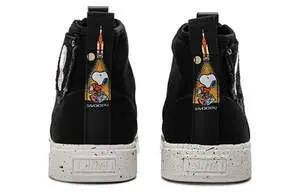 ANTA X Snoopy High Top Canvas Sneakers