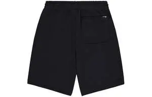 NEW BALANCE Nb Logo Cotton Shorts - Black