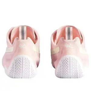 Balenciaga X Puma Speedcat Suede Distressed Sneakers - Pink/white