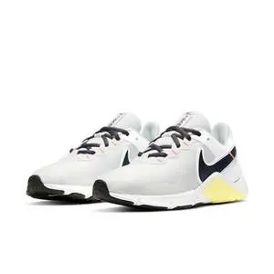 Nike Legend Essential 2 Athletic Sneakers - Black/white/yellow
