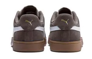 PUMA Smash V2 Low Top Sneakers - Grey/brown
