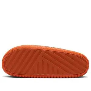 Nike Calm Slides Safari Orange - Orange/black