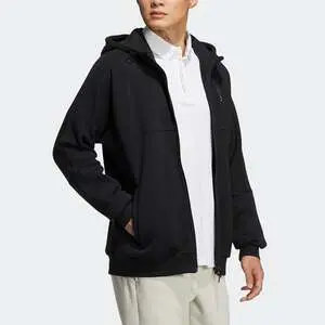 Adidas Splicing Hooded Zipper Jacket
