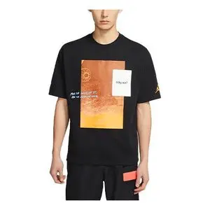 JORDAN Why Not? Casual Sports Printing Pattern Short Sleeve