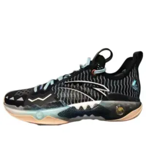 ANTA Anta Shock Wave 5 Pro "Lone Ranger" Athletic Sneakers Black/blue