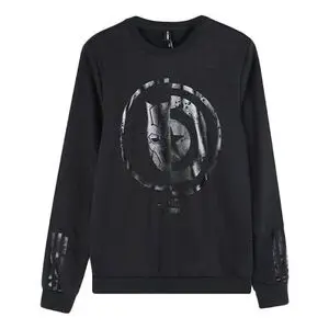 Adidas Neo U Avngrs Casual Sports Round Neck Pullover - Black