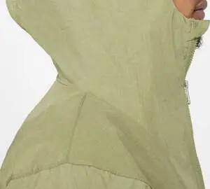 JORDAN Sport Dna Half Zip Woven Jacket - Green