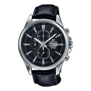 Casio Edifice Analog Watch With Sapphire Crystal And Solar Power - Black