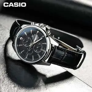 Casio Edifice Analog Watch With Sapphire Crystal And Solar Power